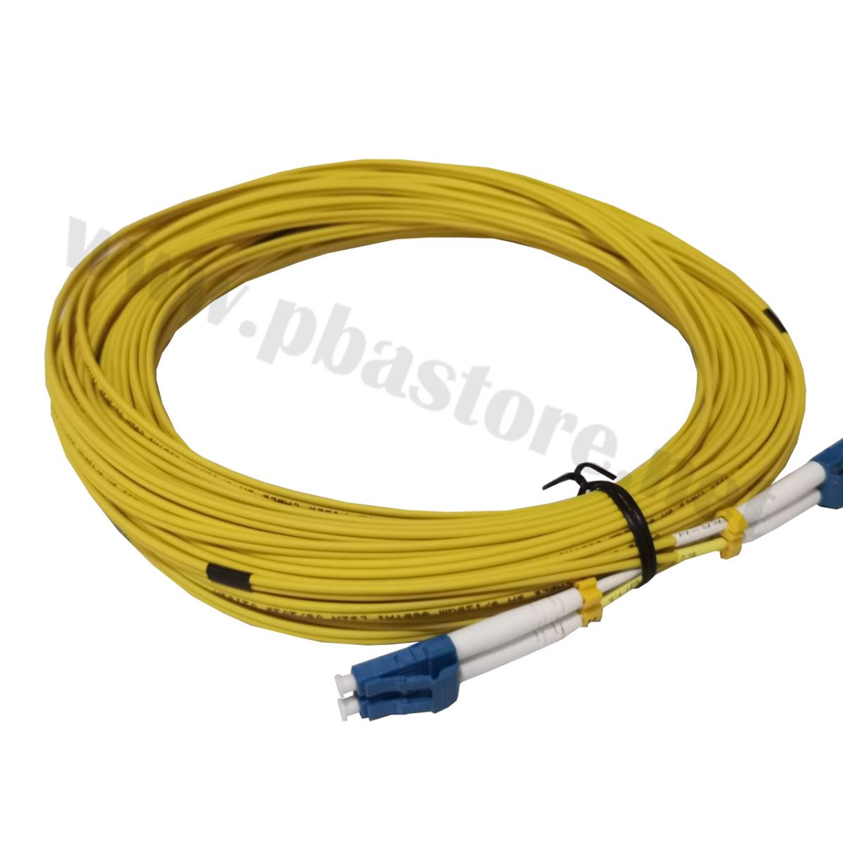 PATCH CORD FIBER 9/125 LC/UPC-LC/UPC SM-DX G657A1 2.0MM 20M สายไฟเบอร์เข้าหัวสำเร็จรูปชนิด LC ...